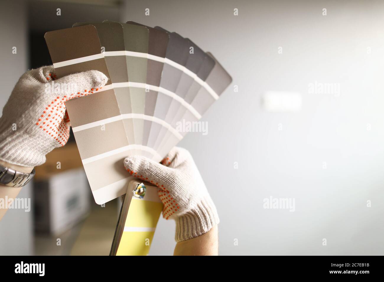 Professional worker and new project Stock Photo - Alamy