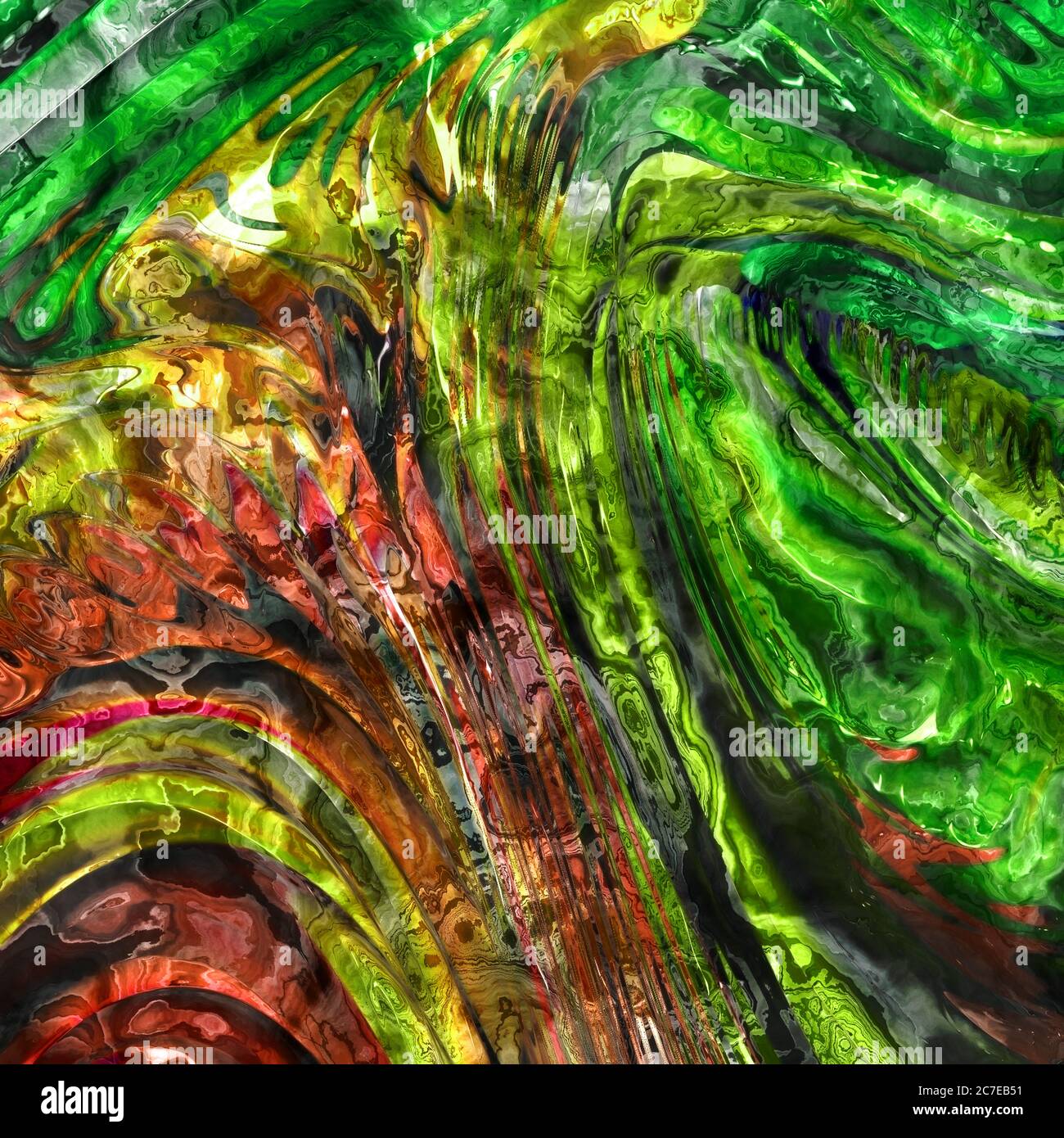 digital painted abstract design,colorful grunge texture,fractal art ...