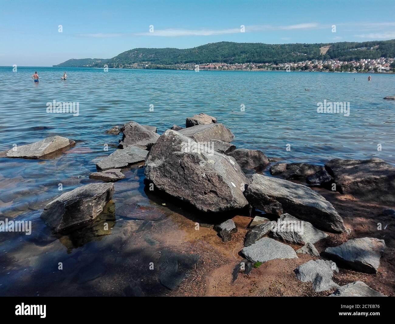 rocks and sea, beautiful photo digital picture Stock Photo - Alamy