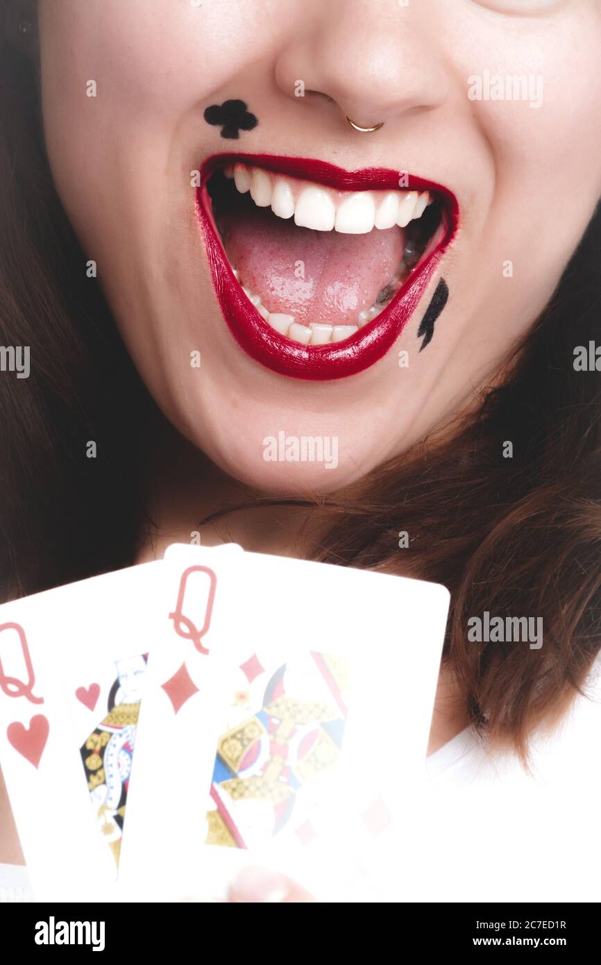 Female spades hi-res stock photography and images - Alamy