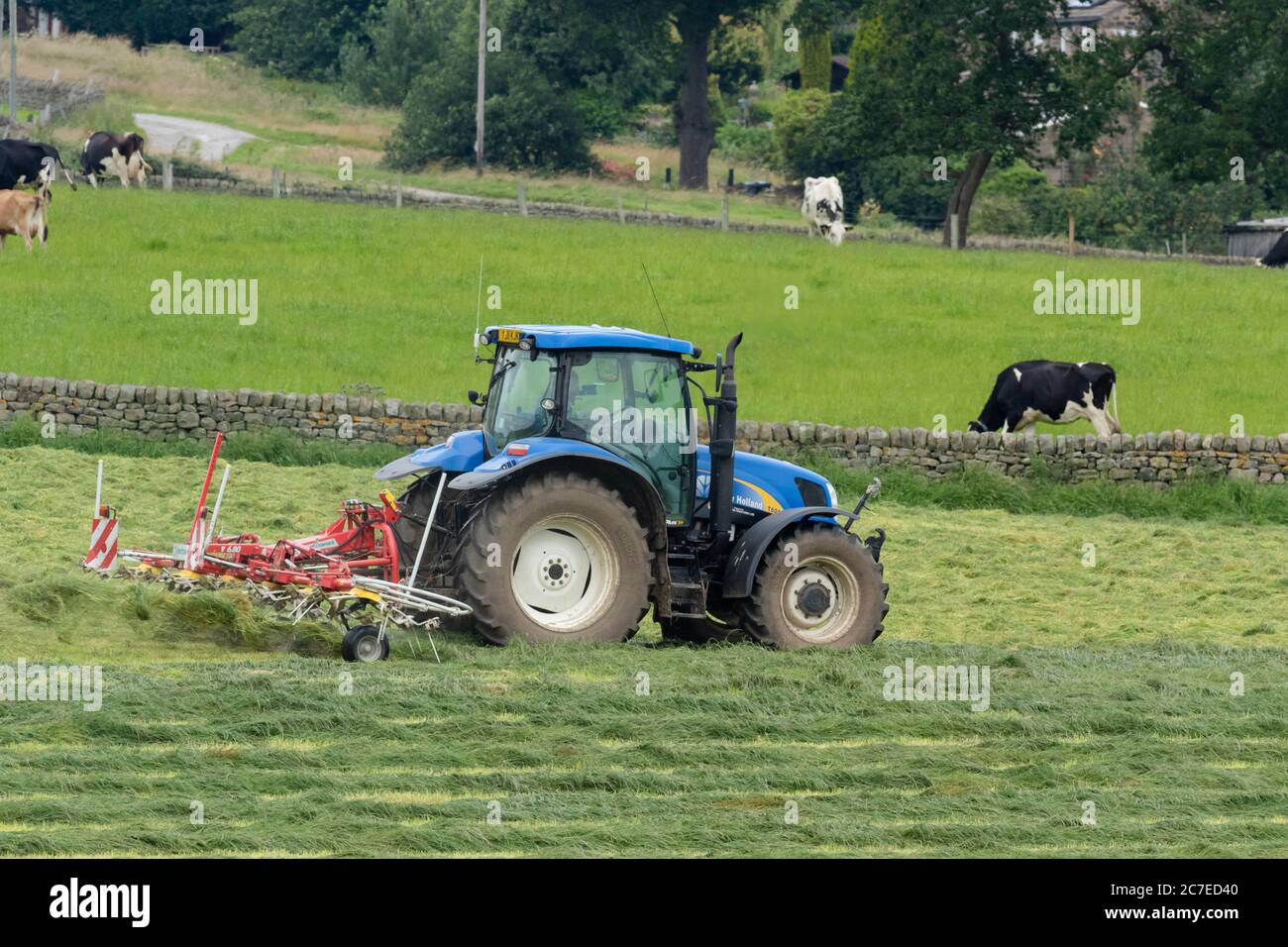Hay tedder rake combo hi-res stock photography and images - Alamy