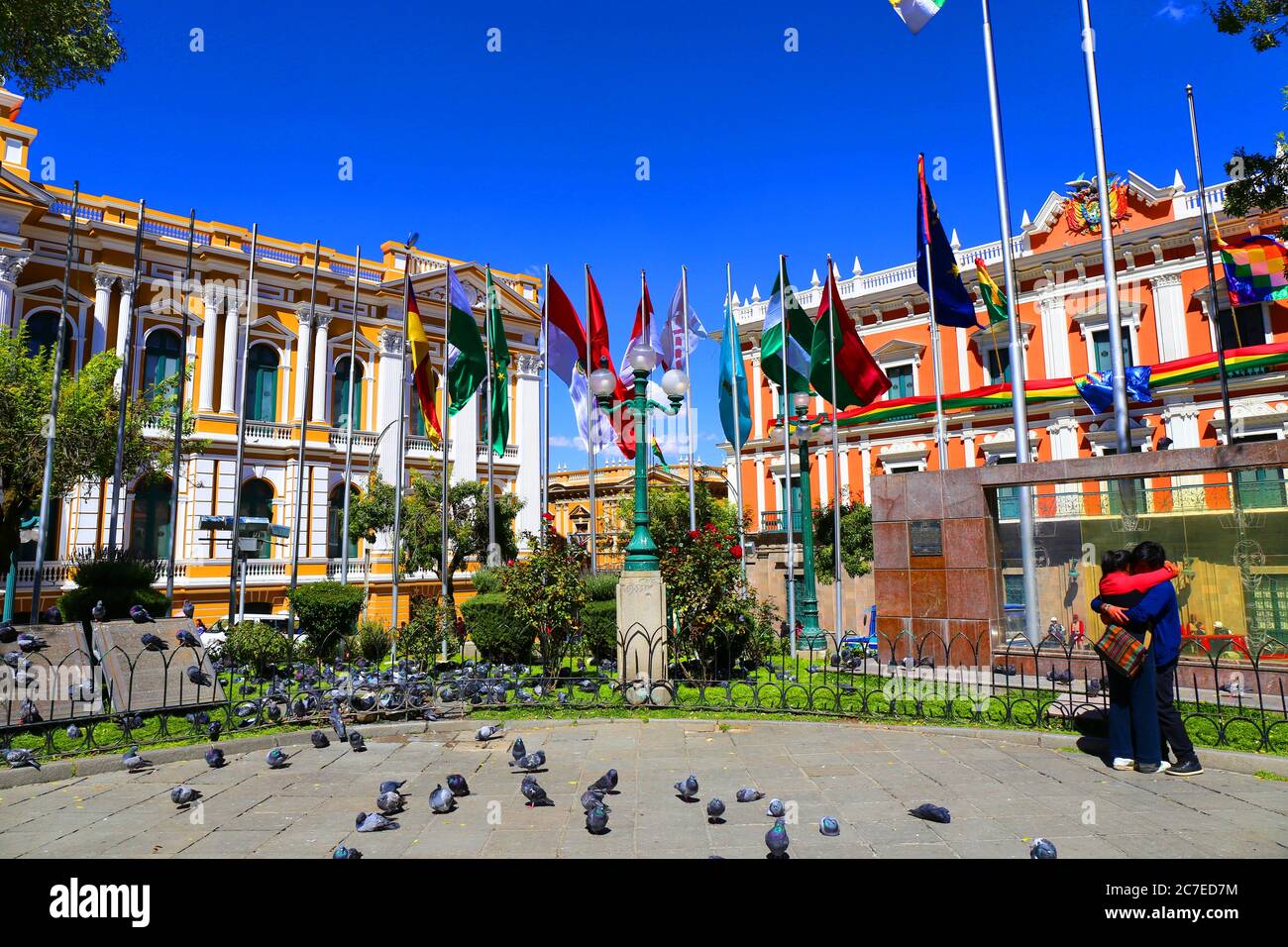 Architecture of Bolivia Stock Photo - Alamy