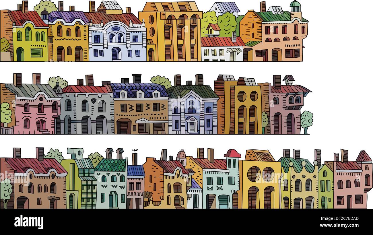 Hand drawn cartoon real Cut Out Stock Images & Pictures - Alamy