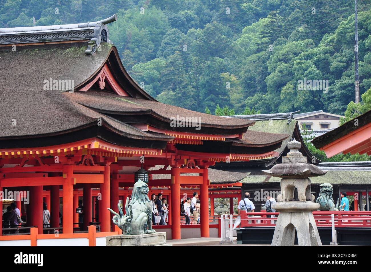 Itsukushima Shrine, Japan Stock Photo - Alamy