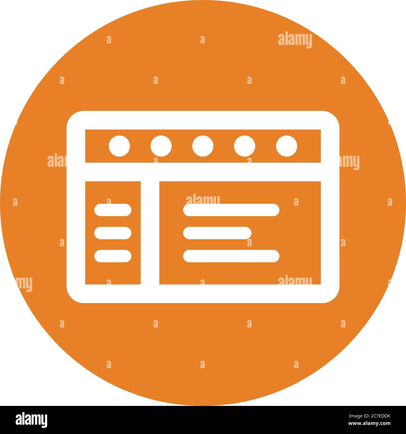 Web page icon / vector graphics. Beautiful, meticulously designed icon ...