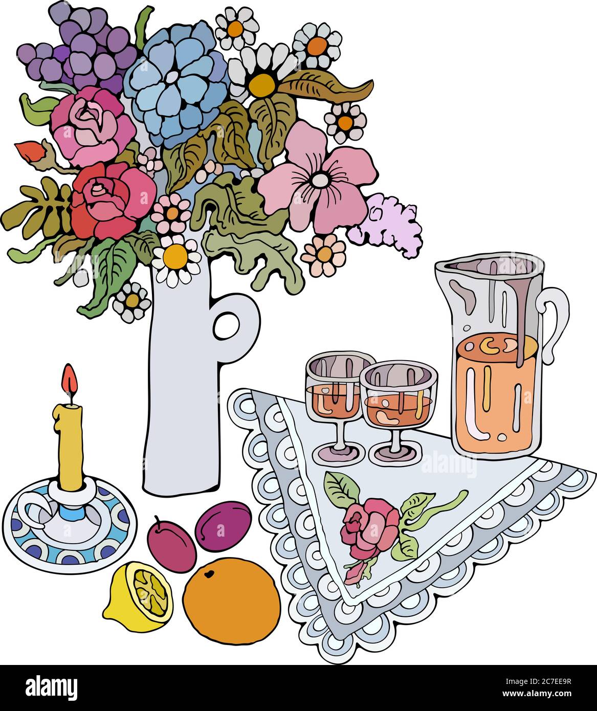 Home Cooking vector illustration Stock Vector Image & Art - Alamy