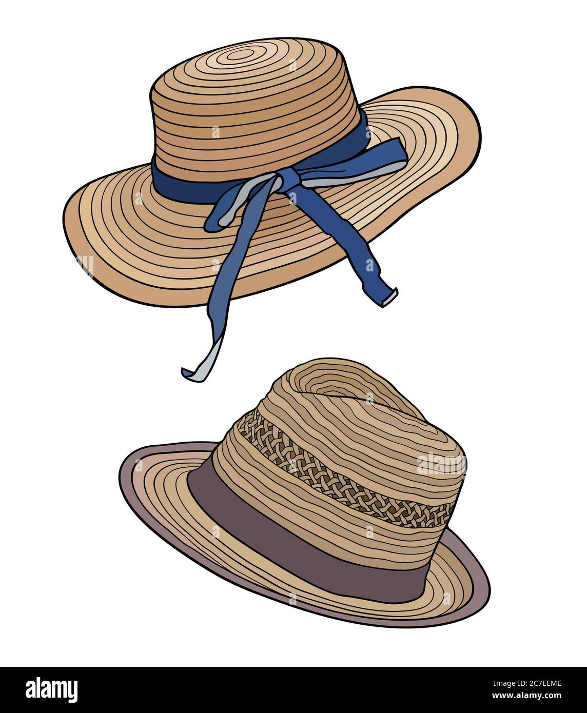 Hand drawn Hat cartoon vector Stock Vector Image & Art - Alamy