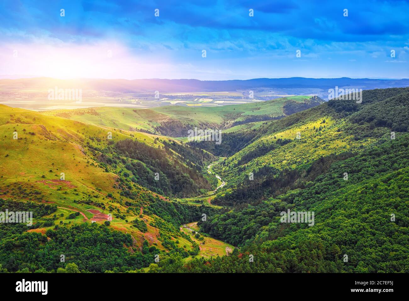 Turda gorge Cheile Turzii is a natural reserve with marked trails for ...