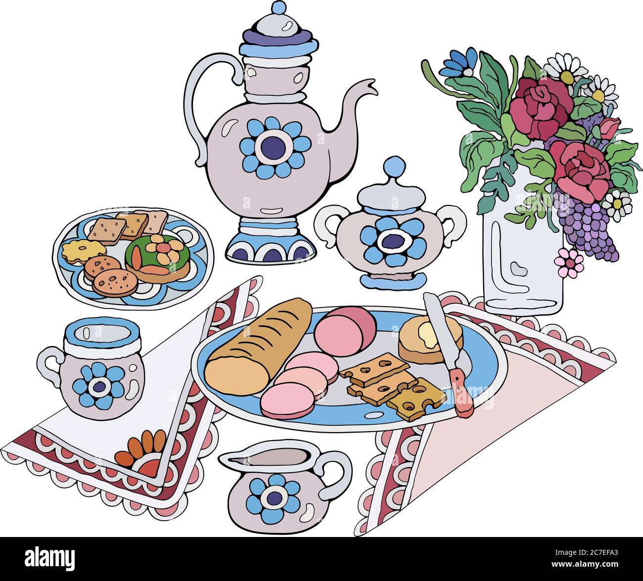 Home Cooking vector illustration Stock Vector Image & Art - Alamy