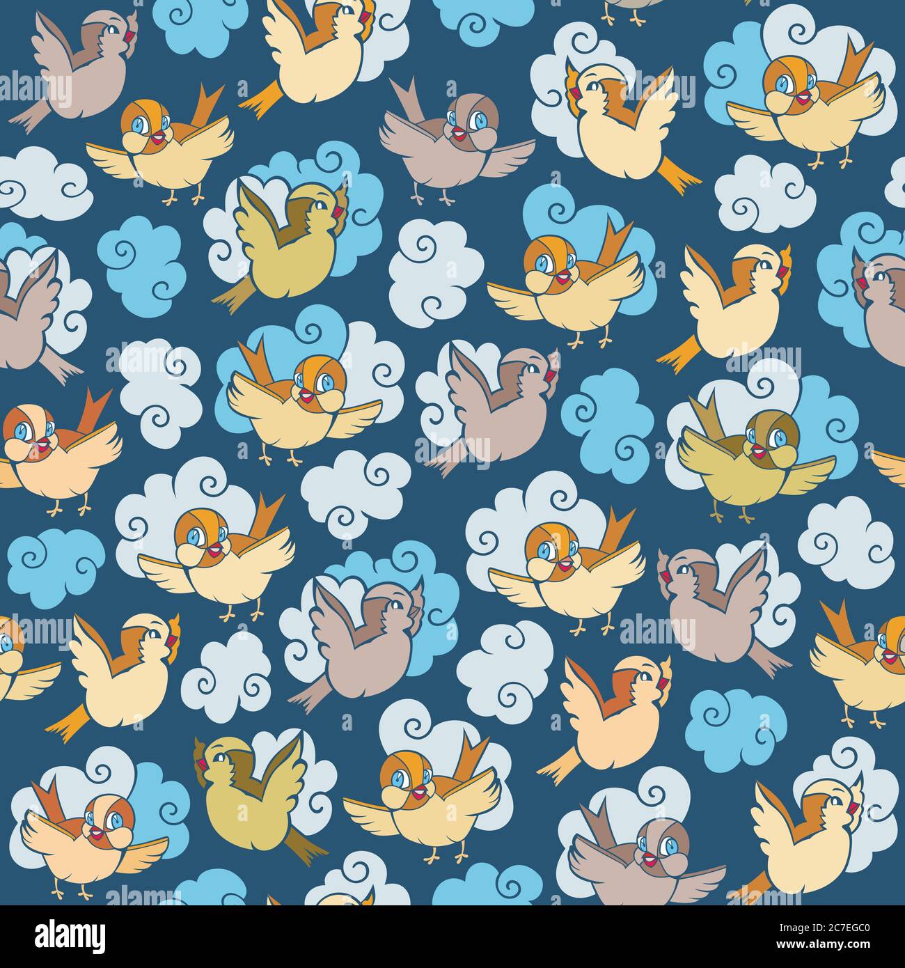 Cartoon birds hi-res stock photography and images - Alamy