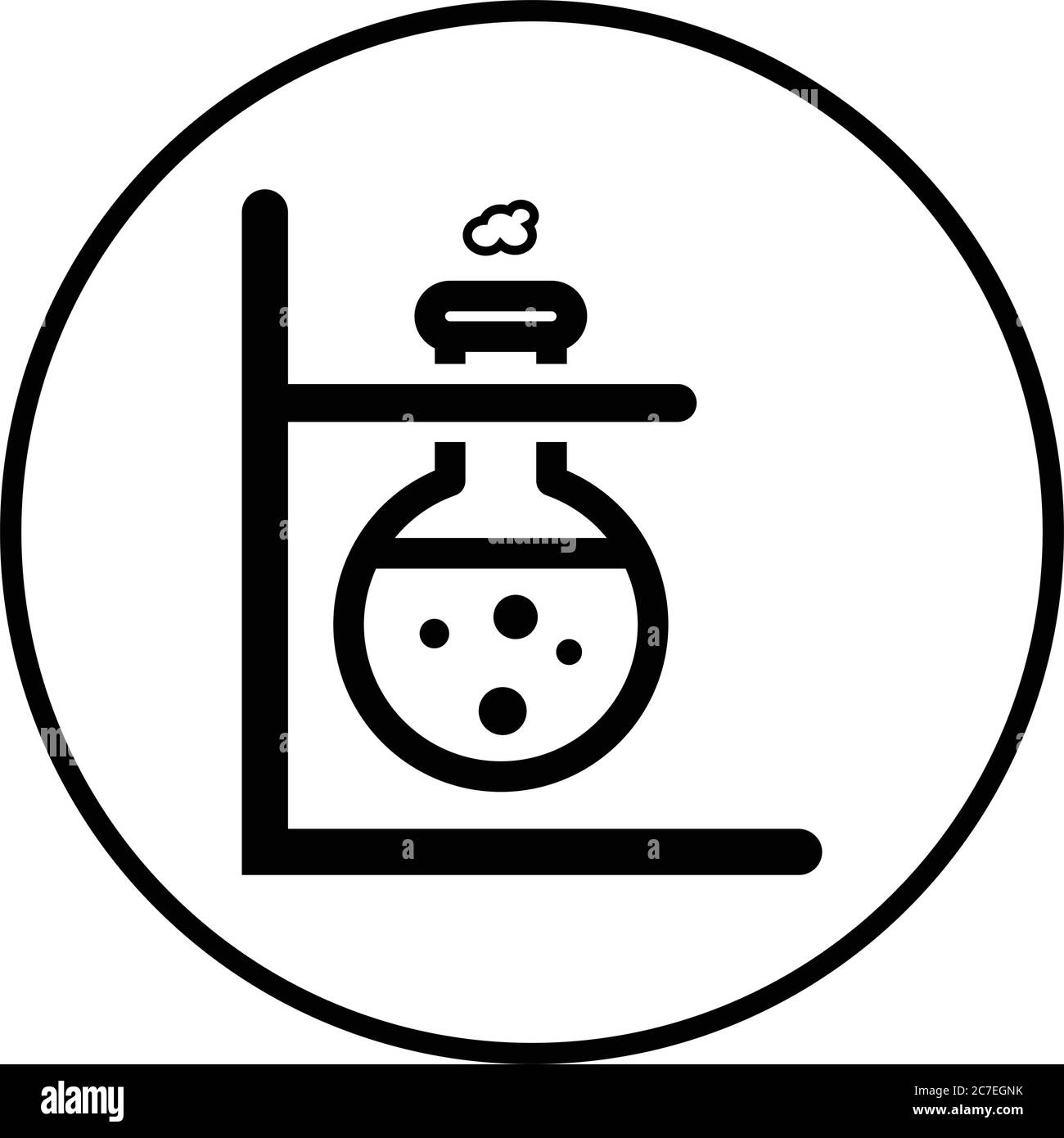 Experiment, laboratory, test icon. Use for commercial, print media, web ...
