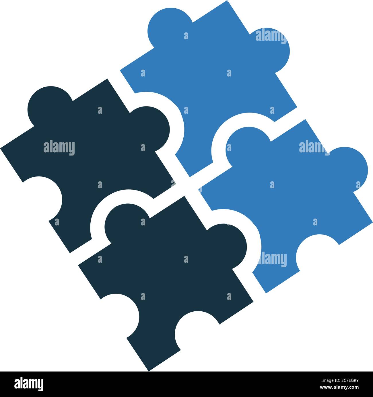 Strategy, Puzzle Icon. Beautiful design and fully editable vector for ...