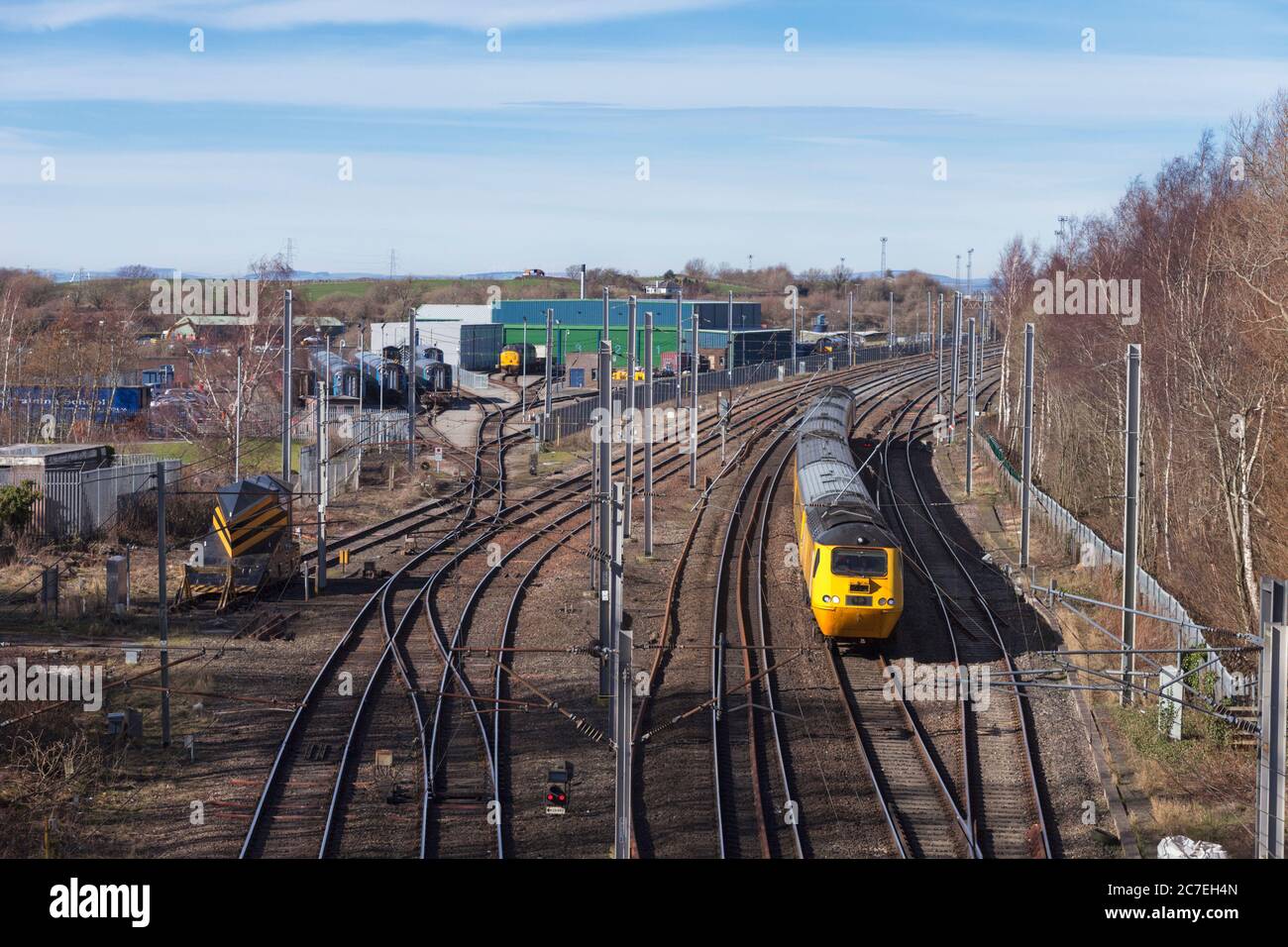 The Network Rail New measurement train (a converted intercity 125 ...