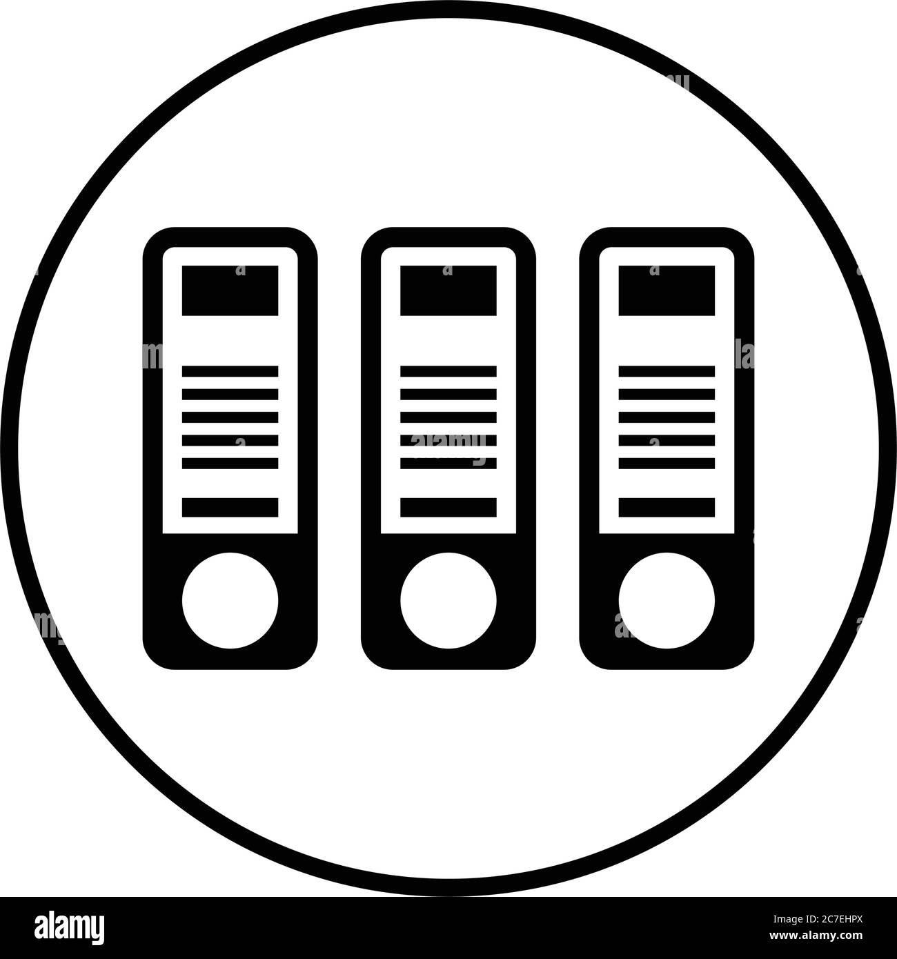 Documents, files archive icon. Use for commercial, print media, web or ...