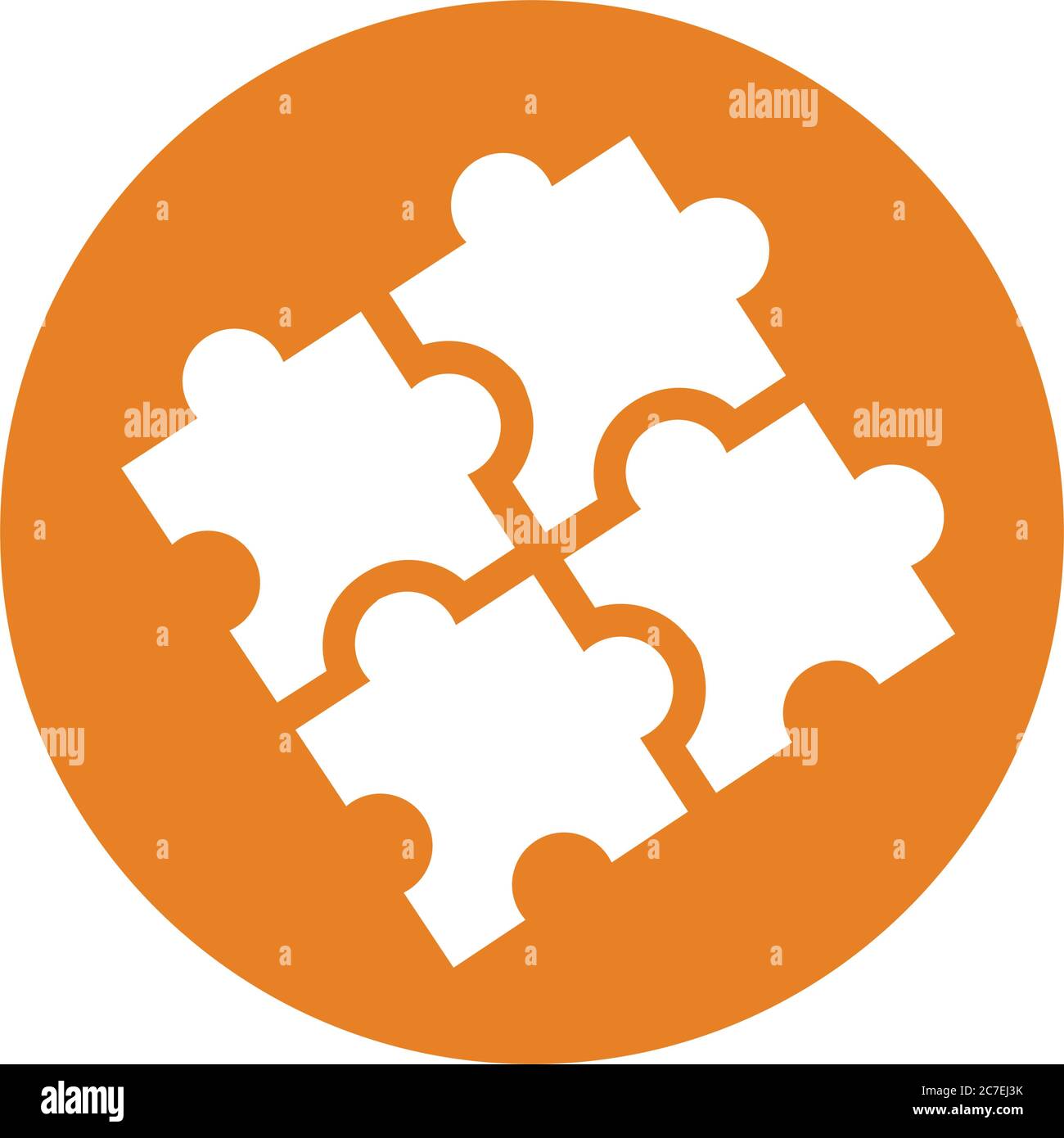 Strategy, Puzzle Icon. Beautiful design and fully editable vector for ...