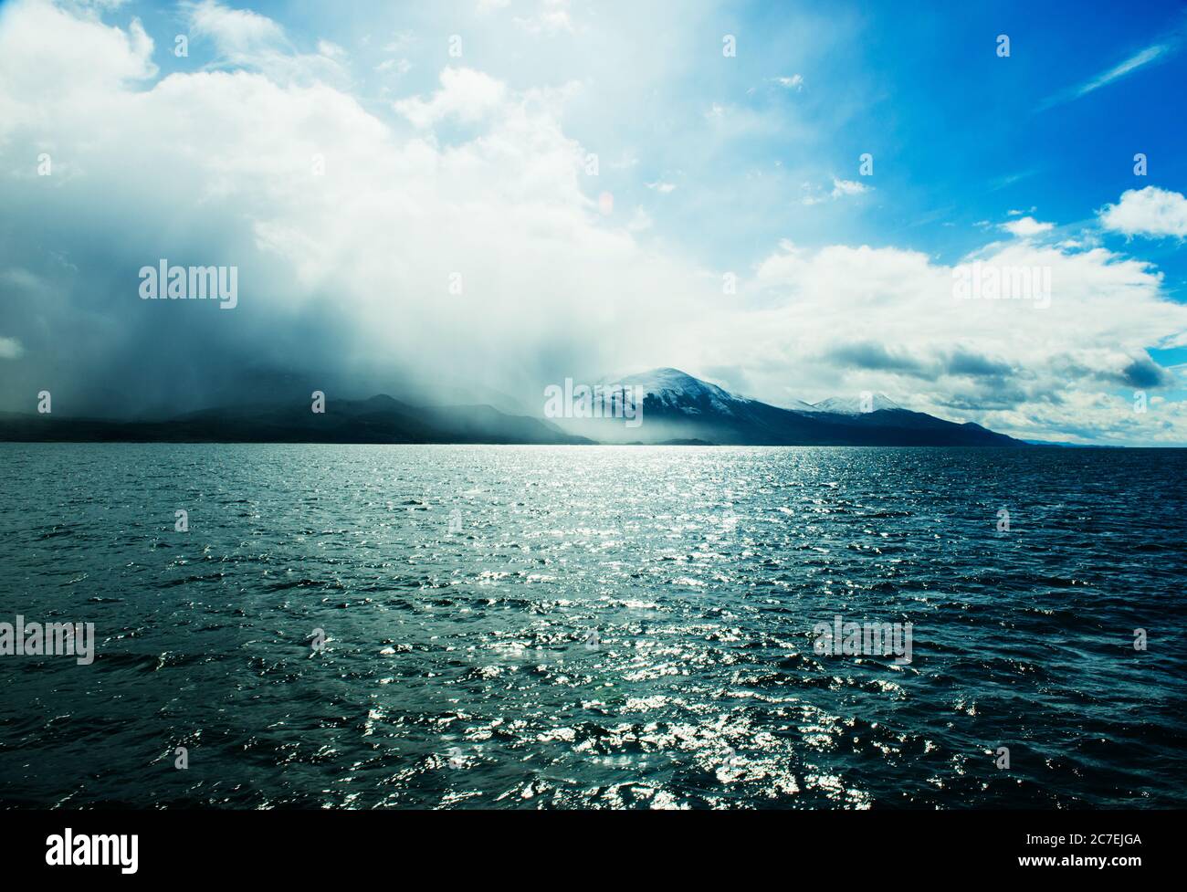 Beagle Channel, Ushuaia, Patagonia, Argentina, South America Stock ...