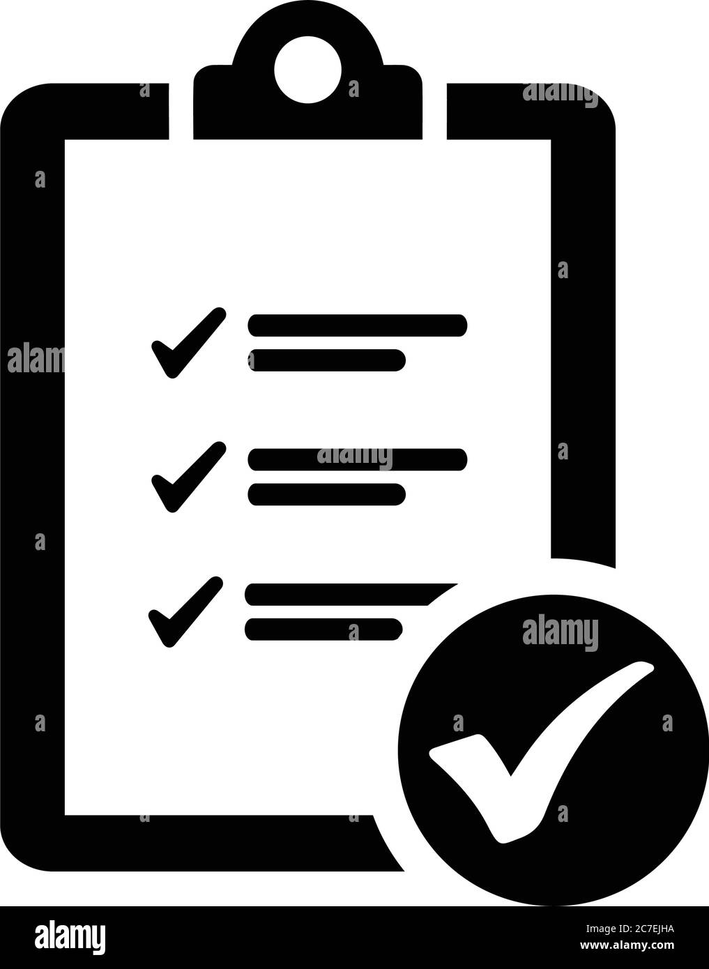 Tasks check, checklist icon. Beautiful design and fully editable vector ...