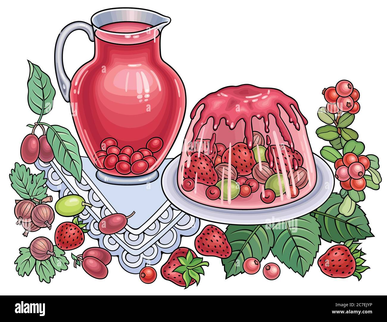 Sweets bowl Stock Vector Images - Alamy