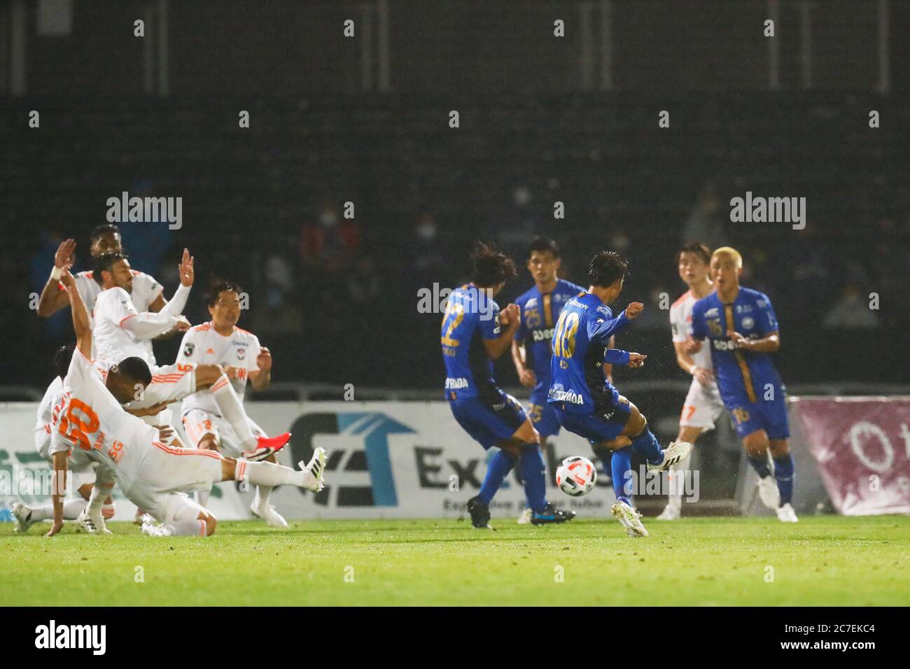 Tokyo, Japan. 15th July, 2020. Leo Takae (Zelvia) Football/Soccer ...