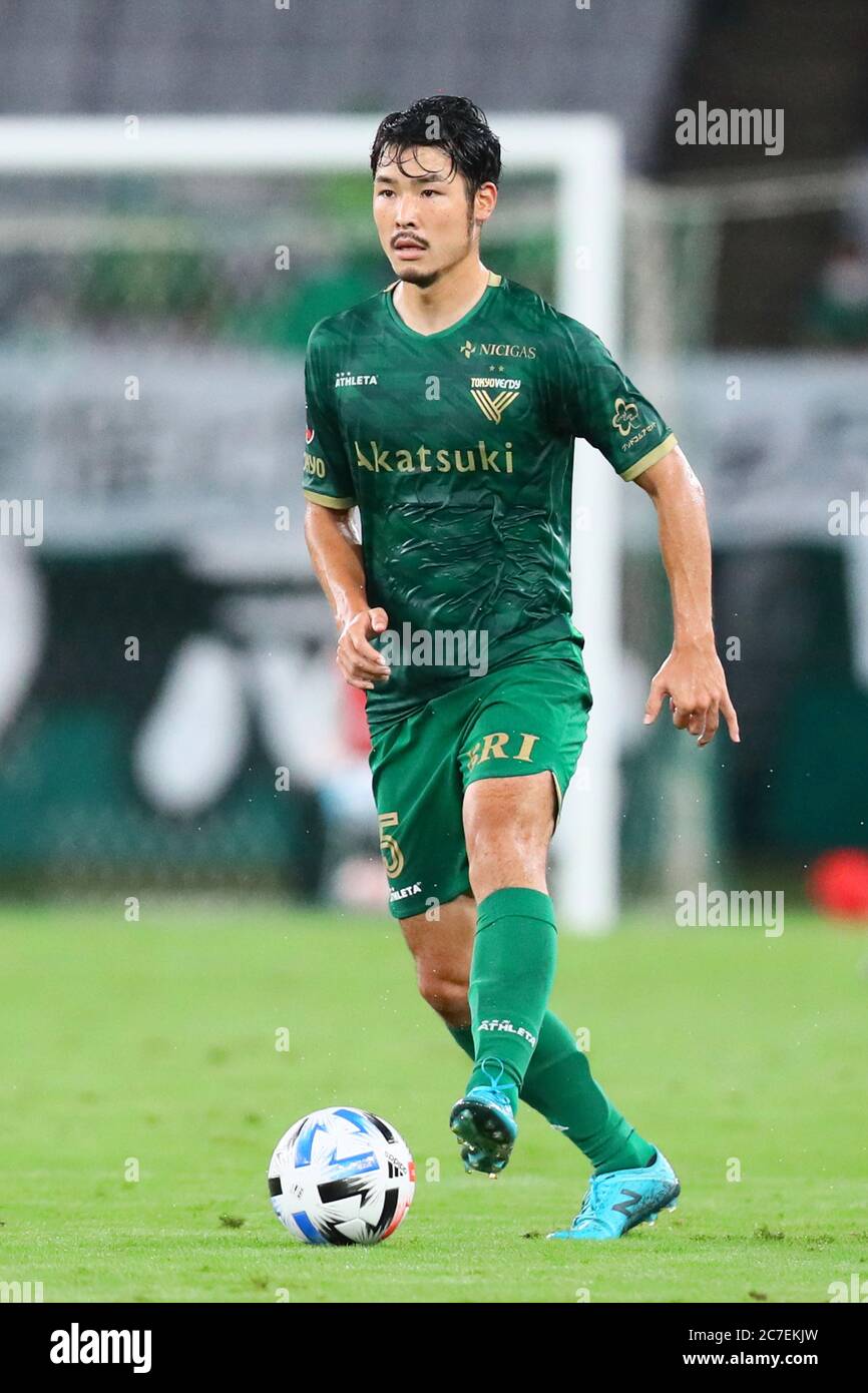 Tokyo, Japan. 15th July, 2020. Tomohiro Taira (Verdy) Football/Soccer : 2020 J2 League match ...