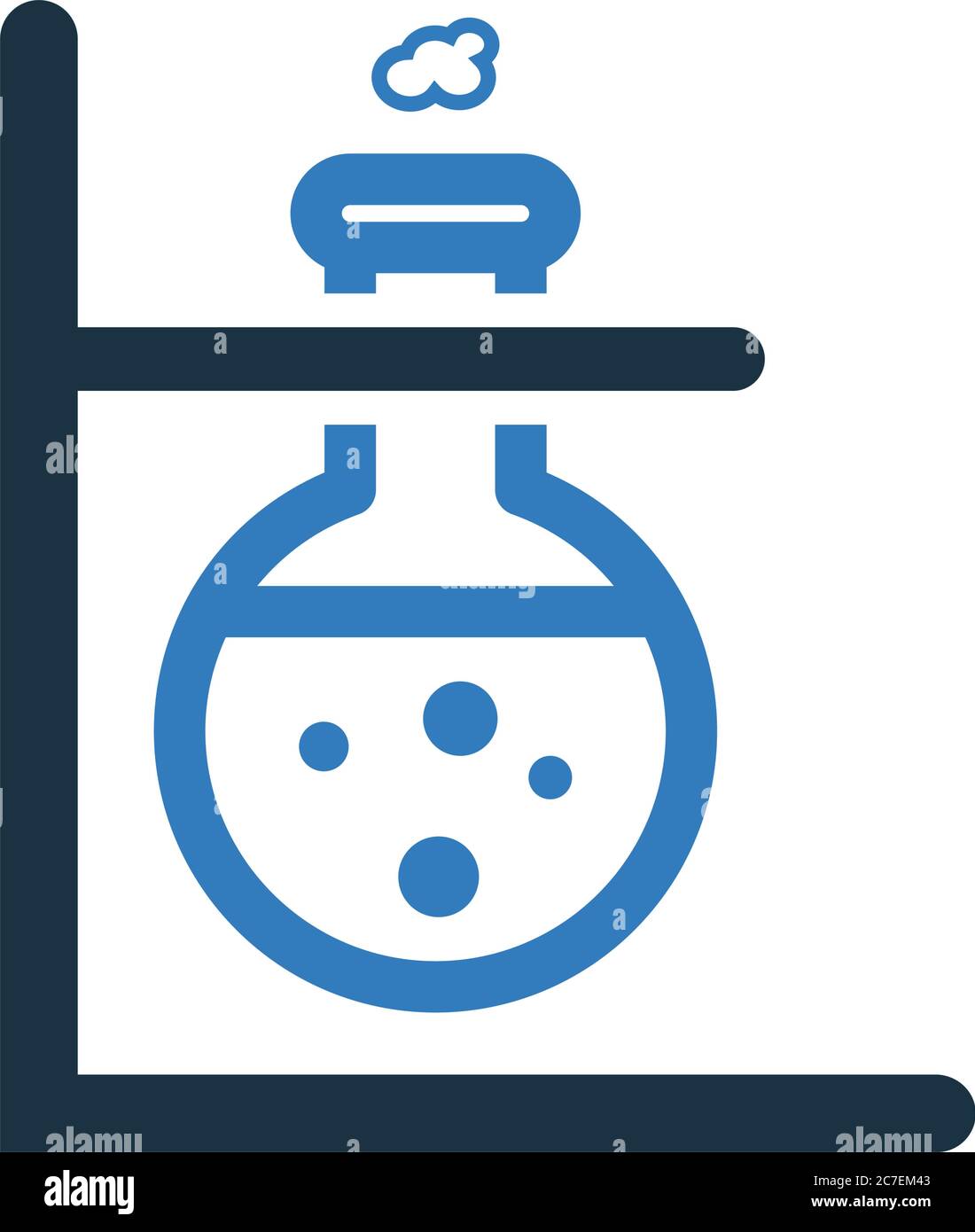 Experiment, laboratory, test icon. Use for commercial, print media, web ...