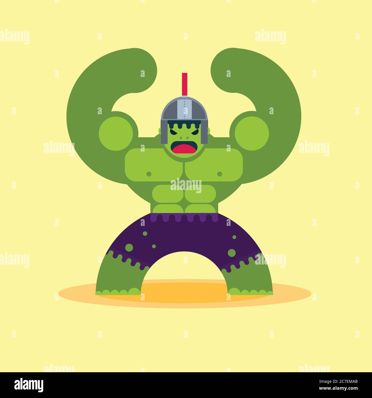 Hulk Superhero Symbol