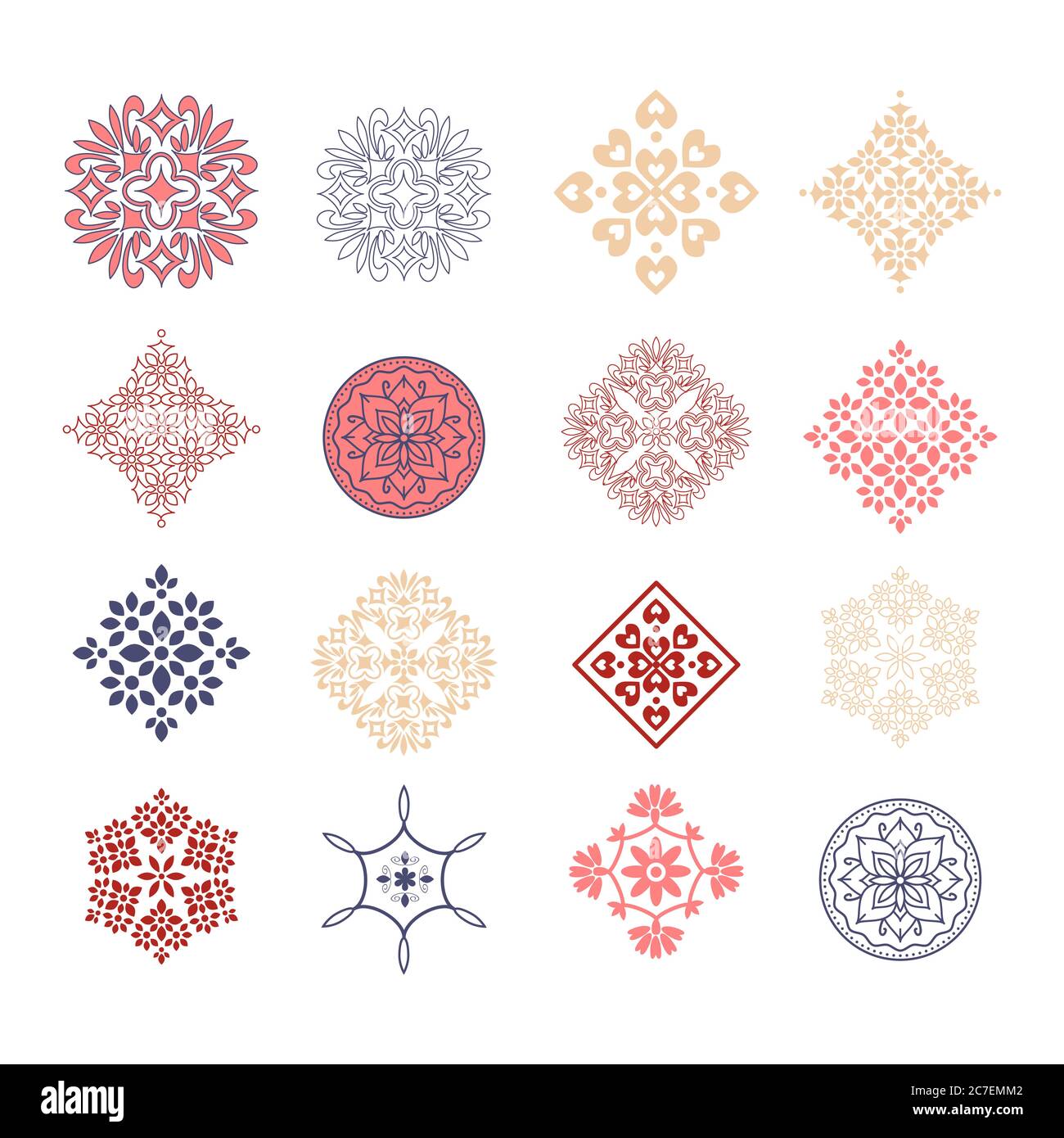 Rangoli vector vectors hi-res stock photography and images - Alamy