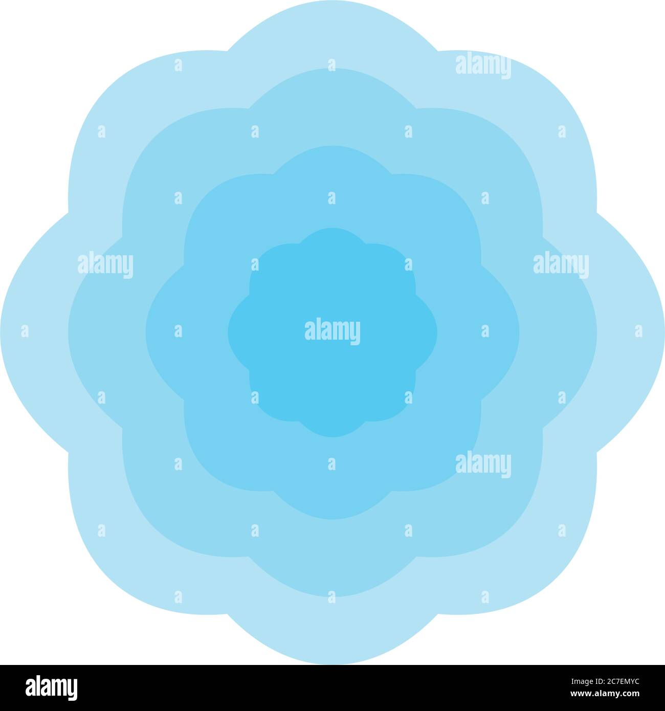 Geomtric flower Stock Vector Images - Alamy