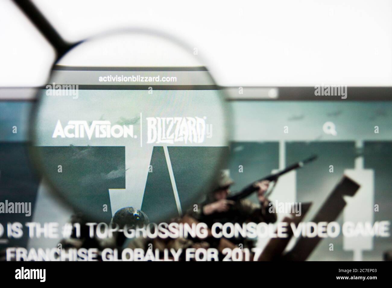 Los Angeles, California, USA - 5 April 2019: Illustrative Editorial of ...