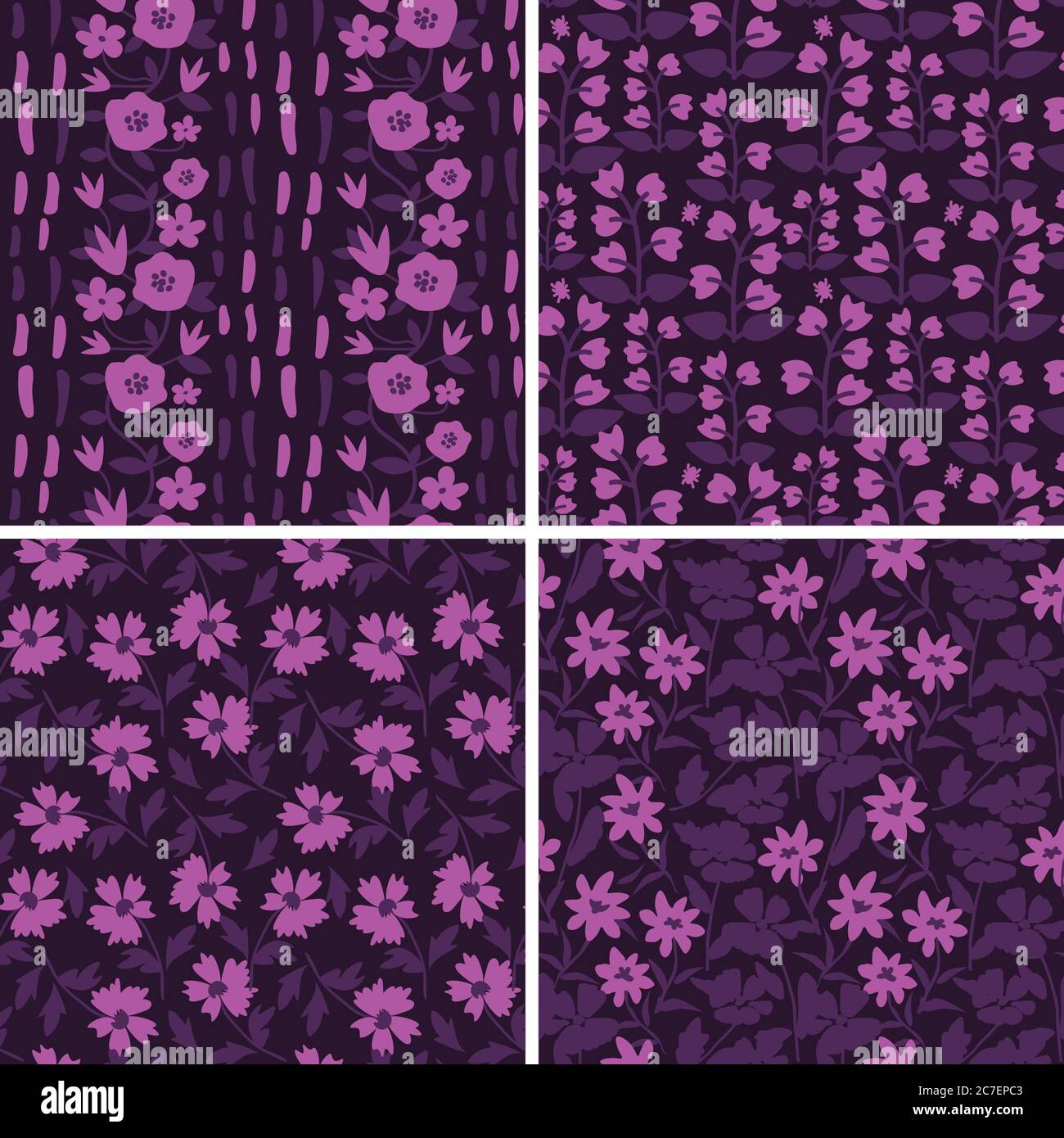 Purple wallpaper patterns Stock Vector Images - Alamy
