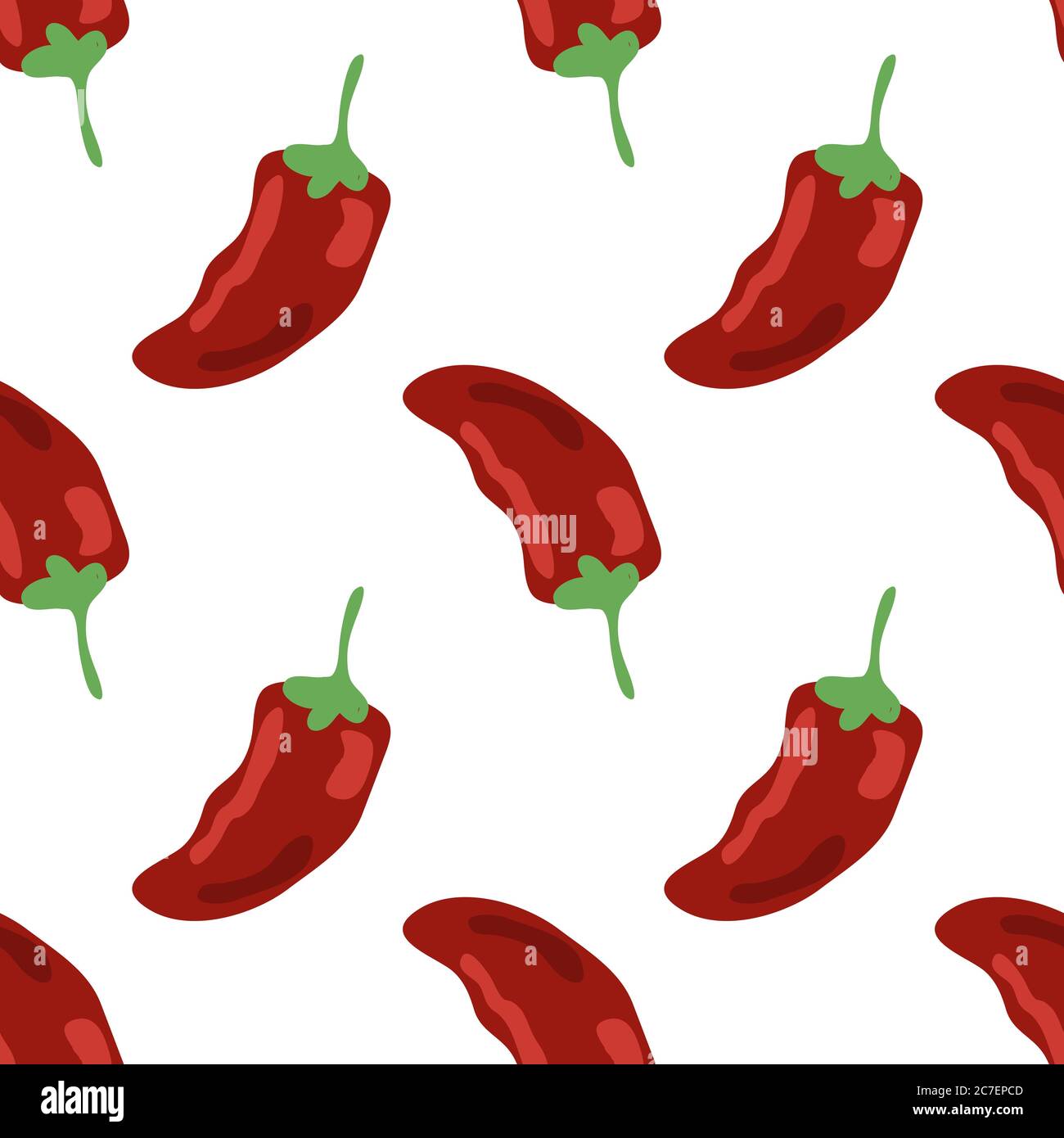 Ornamental peppers Stock Vector Images - Alamy