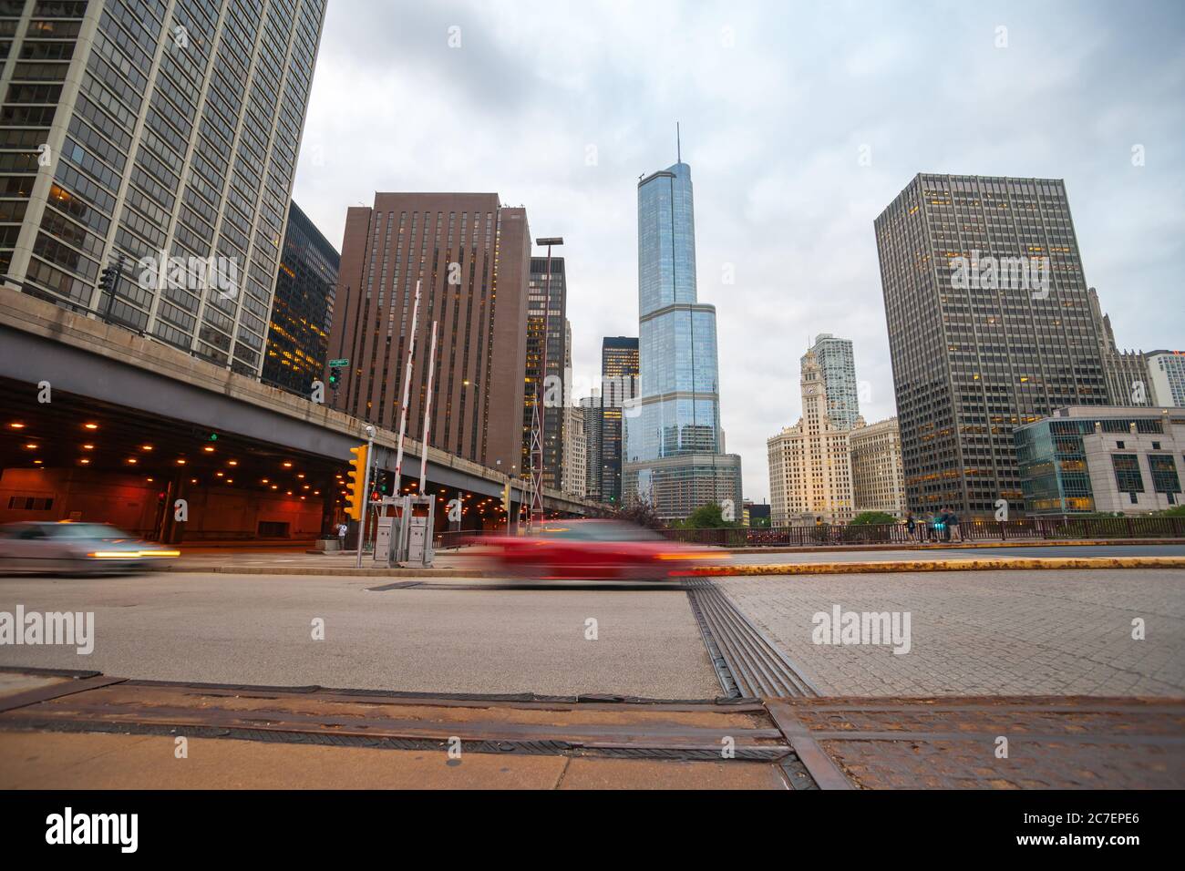 Chicago illinois usa upper hi-res stock photography and images - Alamy