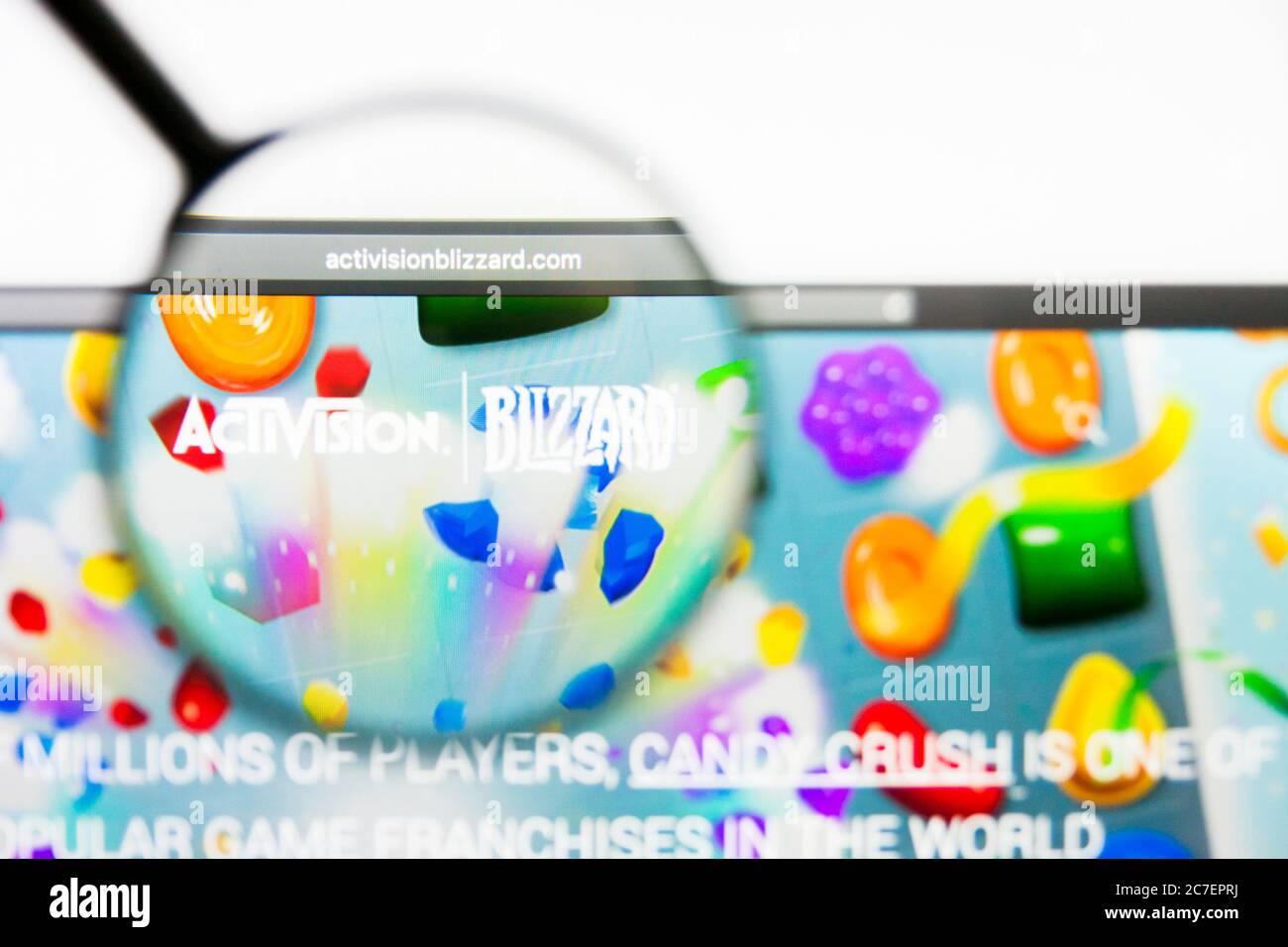 Los Angeles, California, USA - 5 April 2019: Illustrative Editorial of ...