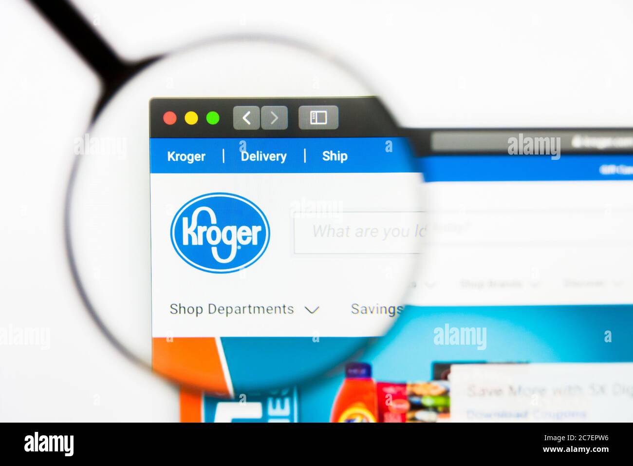 Los Angeles, California, USA - 13 March 2019: Illustrative Editorial ...