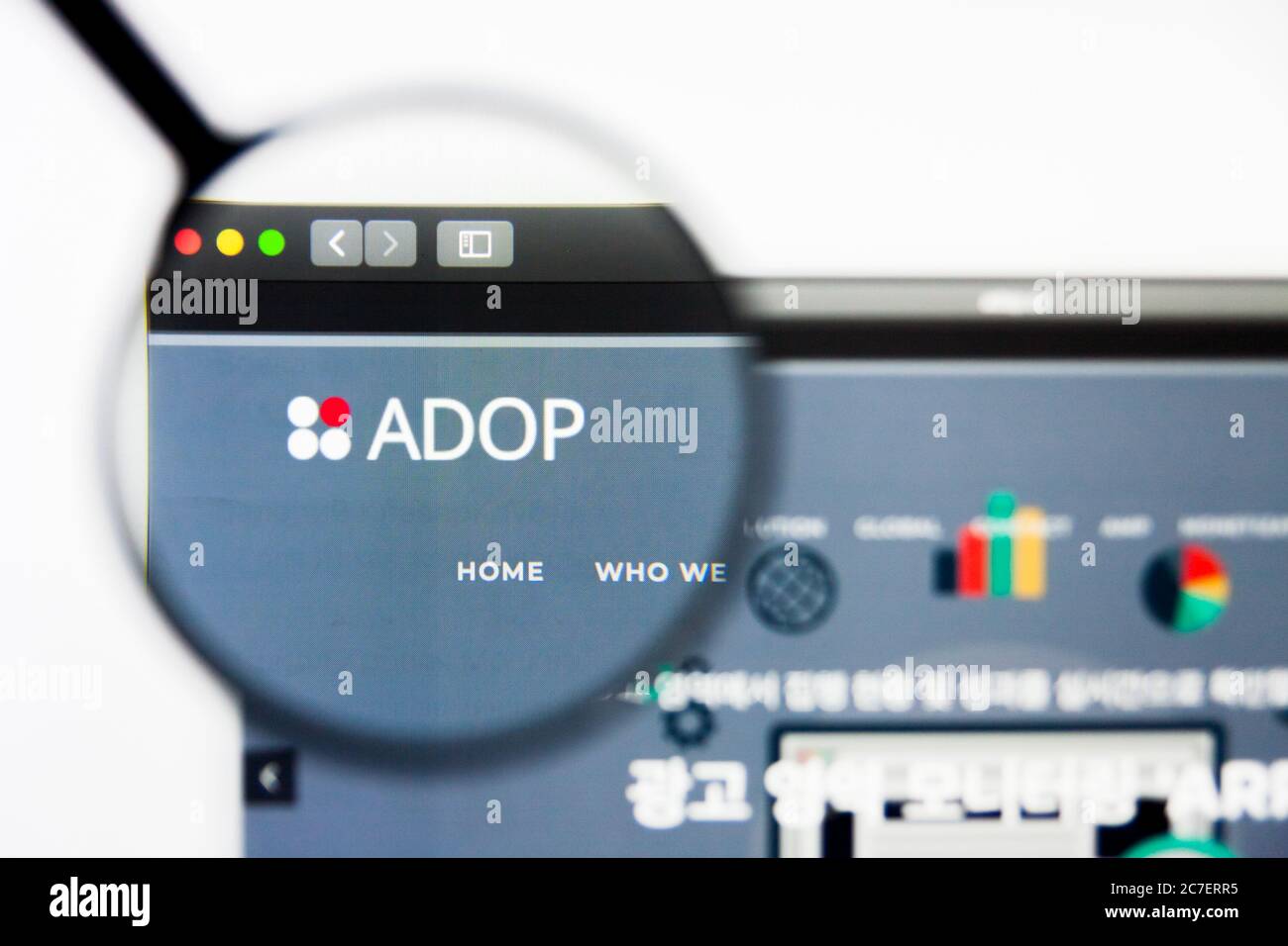 San Francisco, California, USA - 8 April 2019: Illustrative Editorial ...