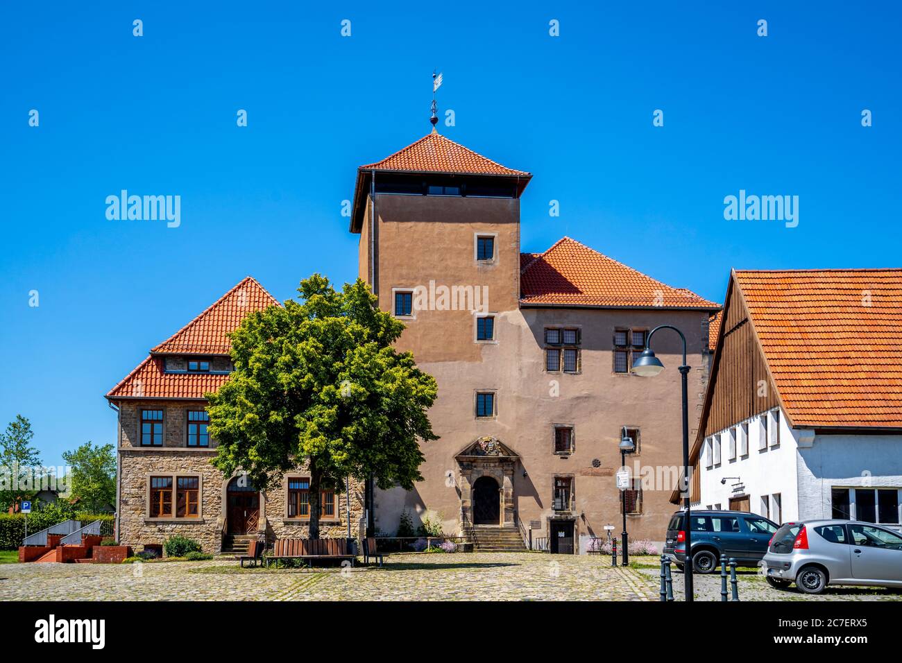 Castle Horn, Bad Meinberg, Germany Stock Photo - Alamy