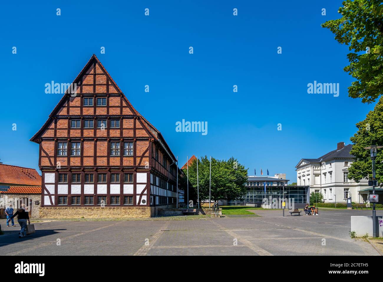 Museum, Detmold, Germany Stock Photo - Alamy