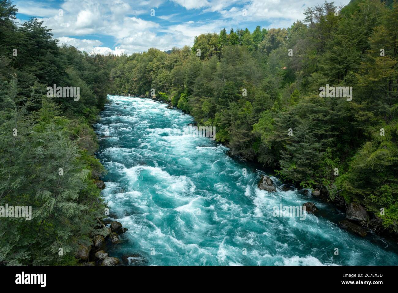 River Fui, Panguipulli, Valdivia, Los Rios, Chile Stock Photo - Alamy