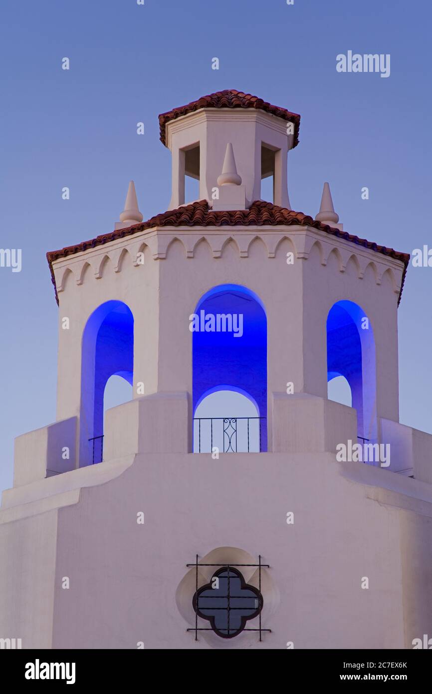 Historic Fox Theater in Riverside City, California, USA, North America ...