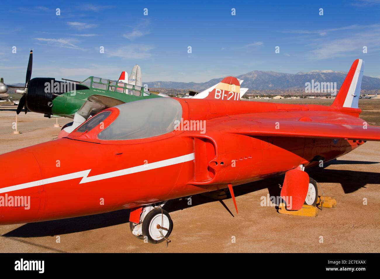 Folland FO-141 Gnat at March Field Air Museum, Riverside County ...