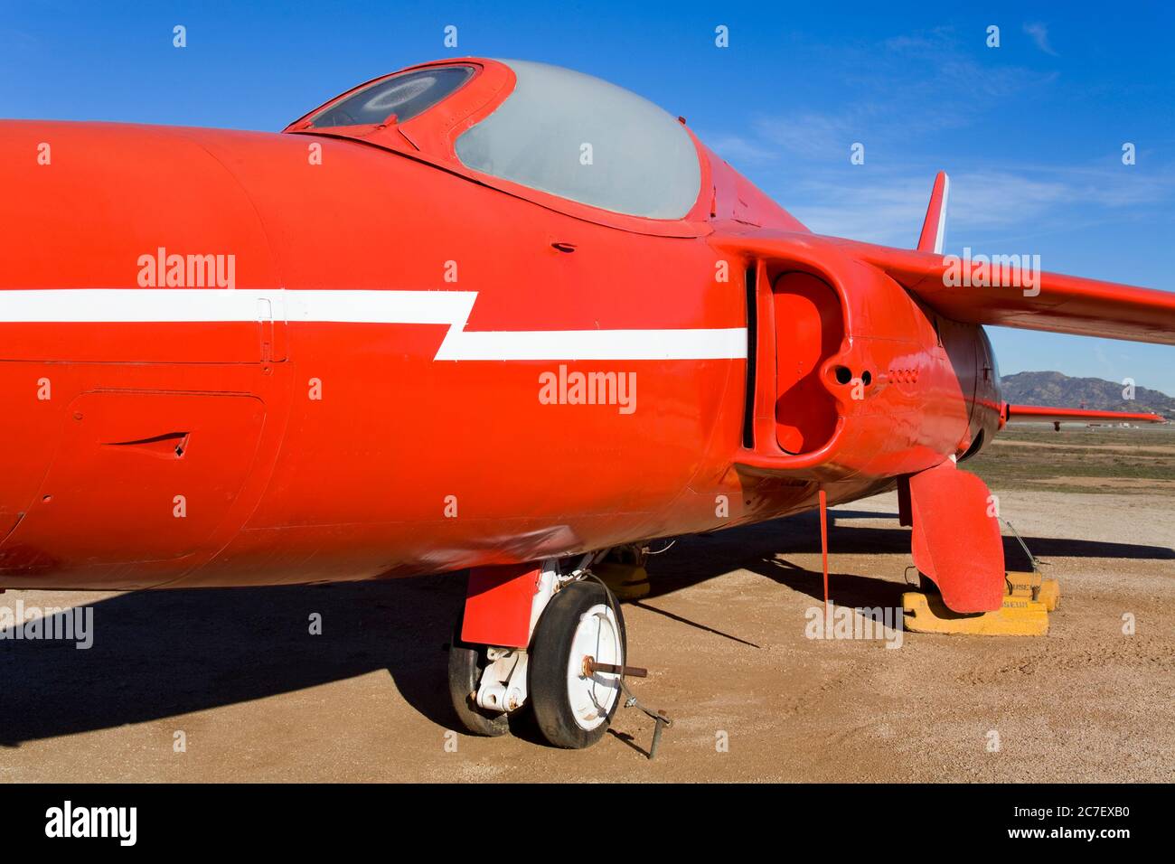 Folland FO-141 Gnat at March Field Air Museum, Riverside County ...