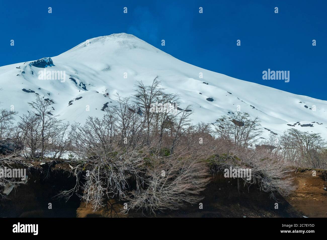 Villarrica Volcano, Pucon, Araucania, Chile Stock Photo - Alamy