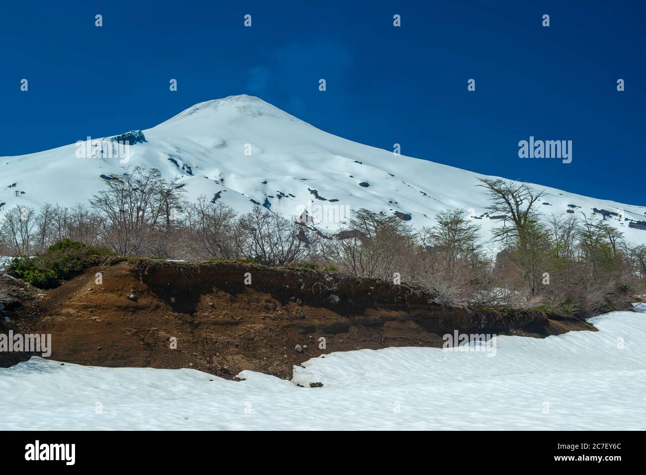 Villarrica Volcano, Pucon, Araucania, Chile Stock Photo - Alamy