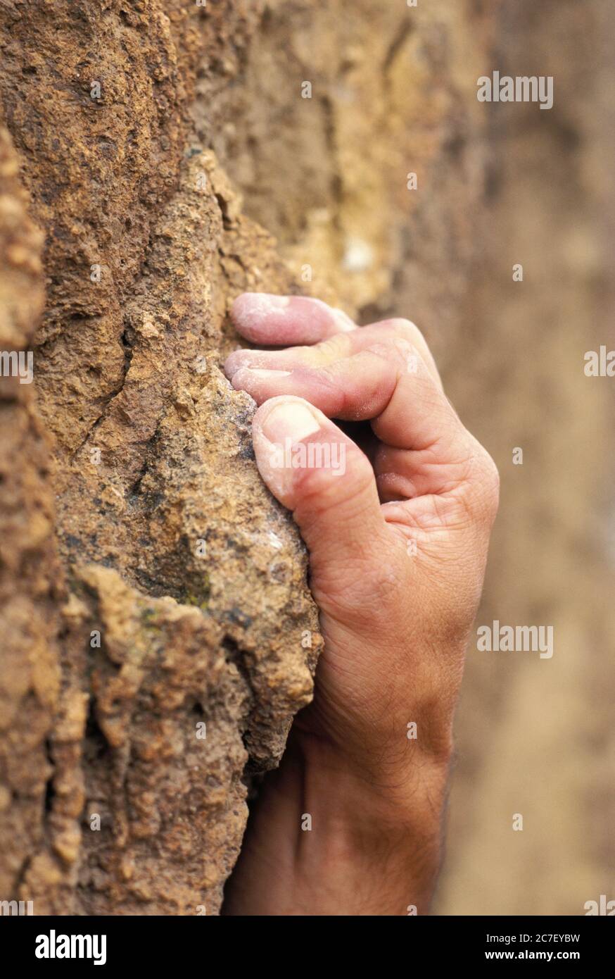 Hand gripping rock hi-res stock photography and images - Alamy