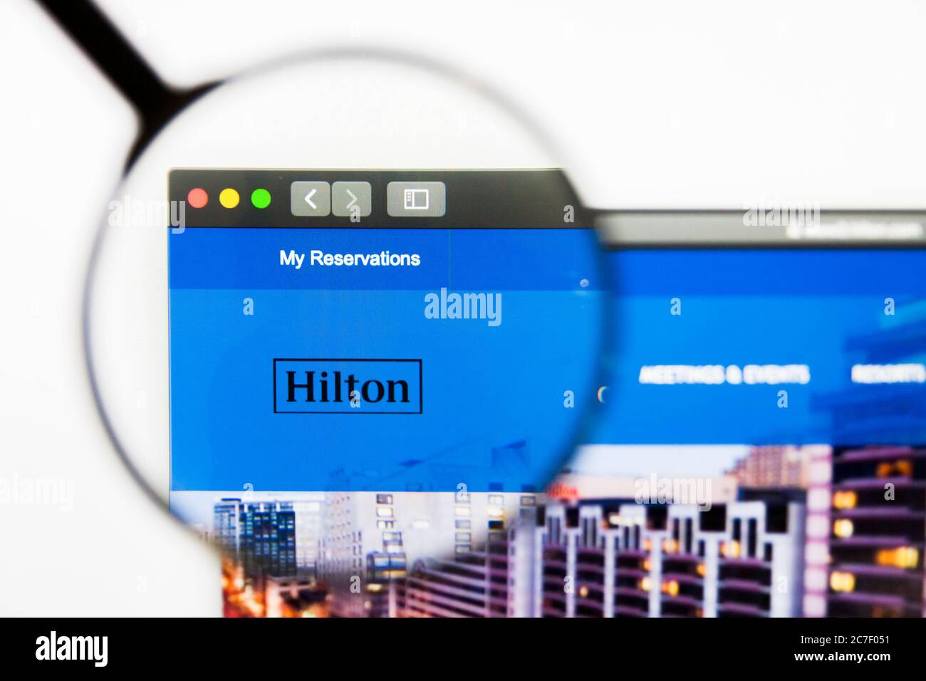 Los Angeles, California, USA - 13 March 2019: Illustrative Editorial ...