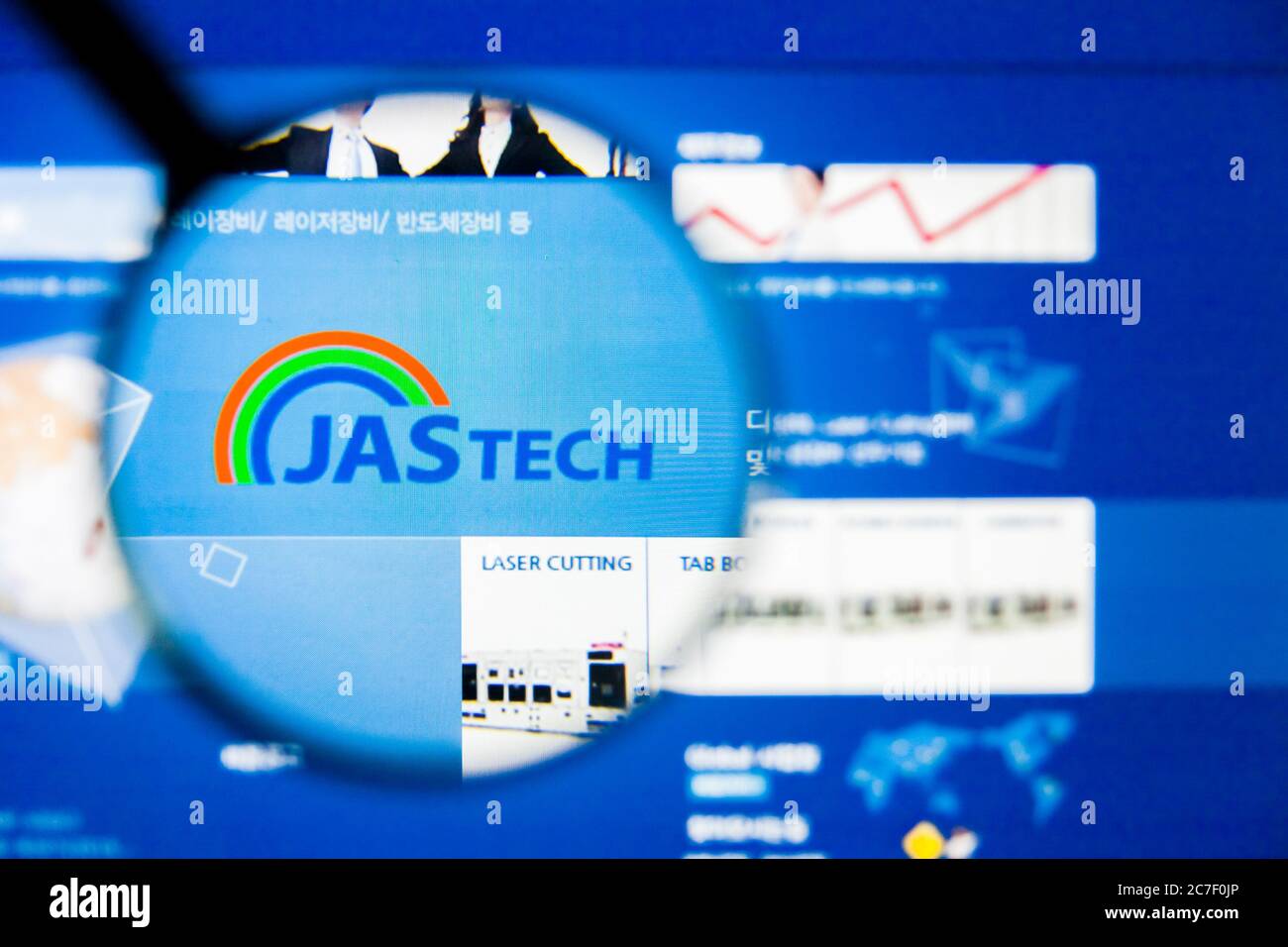 San Francisco, California, USA - 8 April 2019: Illustrative Editorial ...