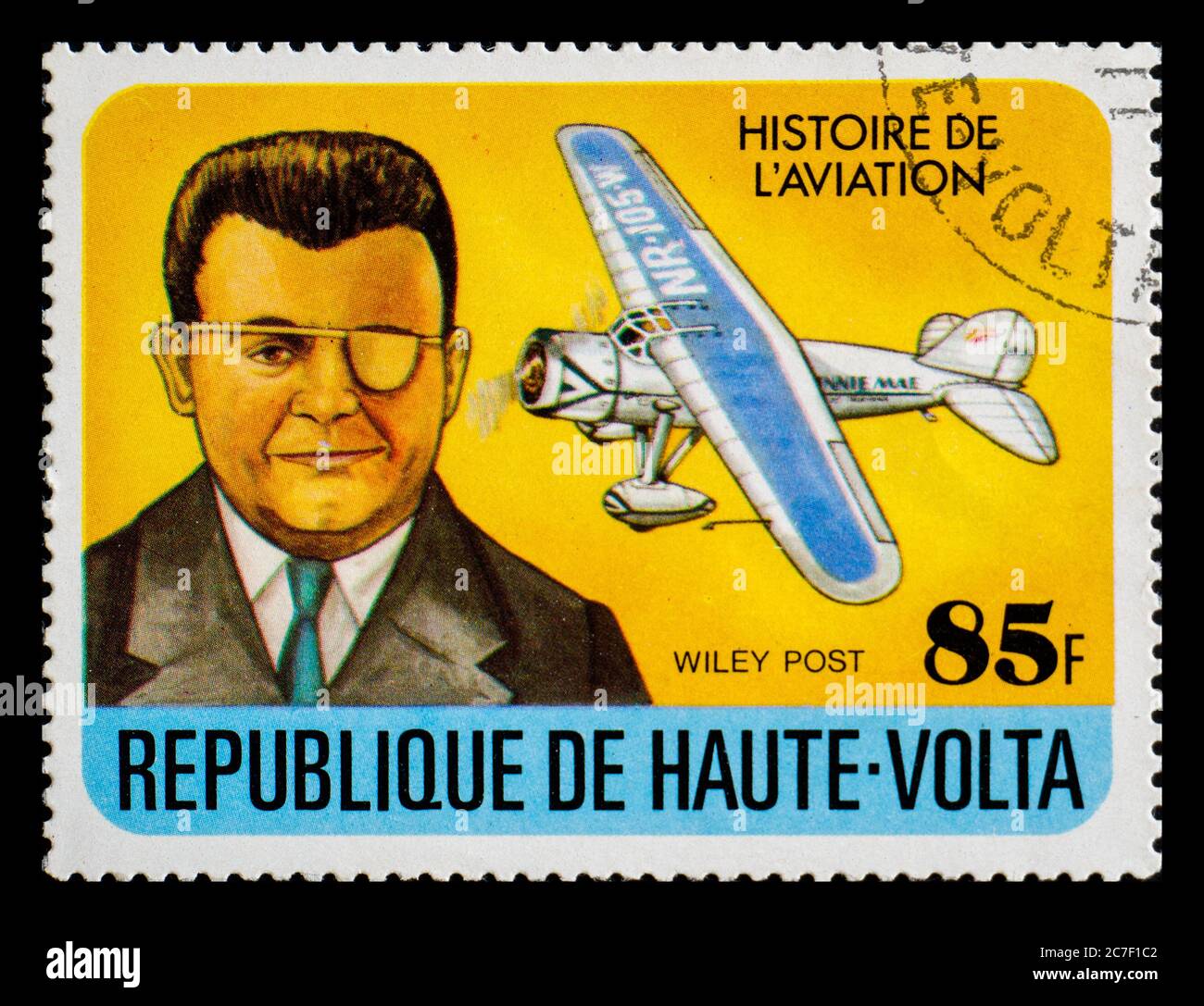 BURKINA FASO - CIRCA 1978: A postage stamp from Republique de Haute ...