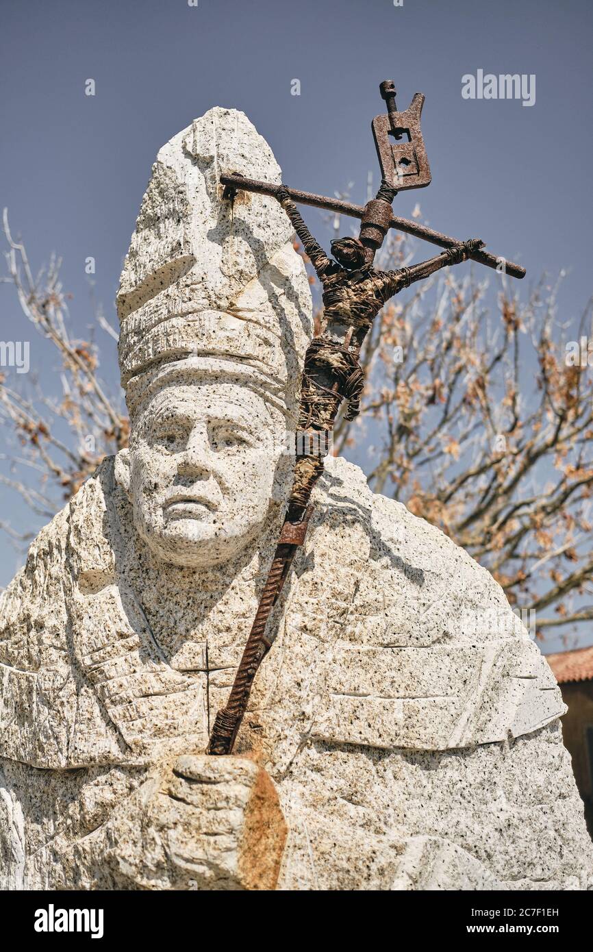 Jesus stigmata statue hi-res stock photography and images - Alamy