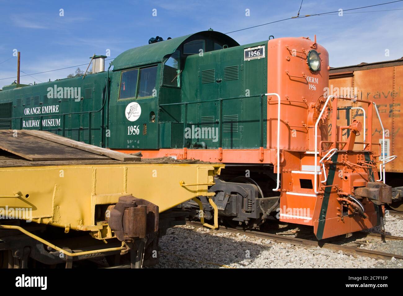 Locomotive at Orange Empire Railway Museum, Perris City, California ...