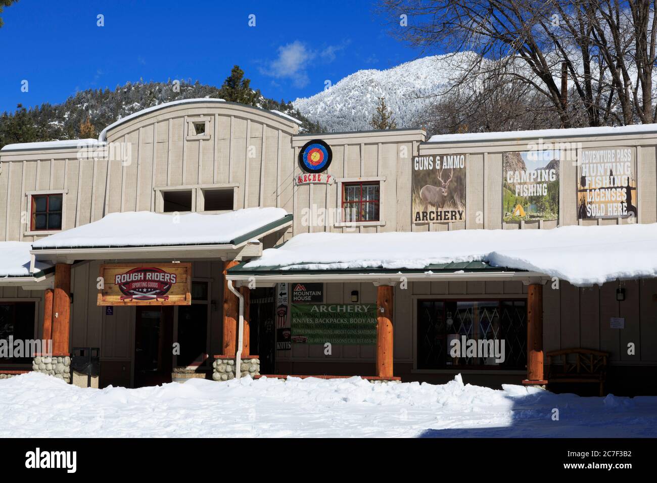 Idyllwild, California, Snow High Resolution Stock Photography and ...